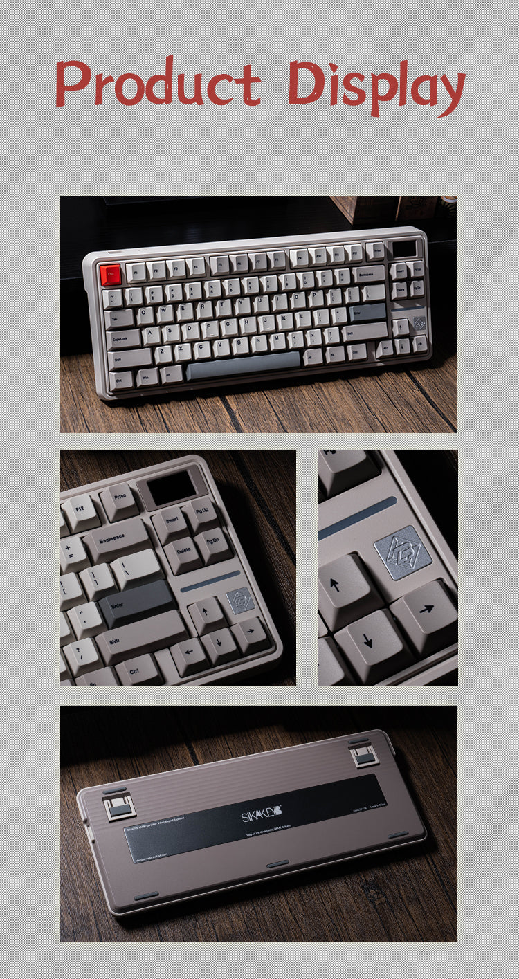 Sikakeyb Castle HM80 82 Key 80% Magnetic Keyboard – FineMax Gears
