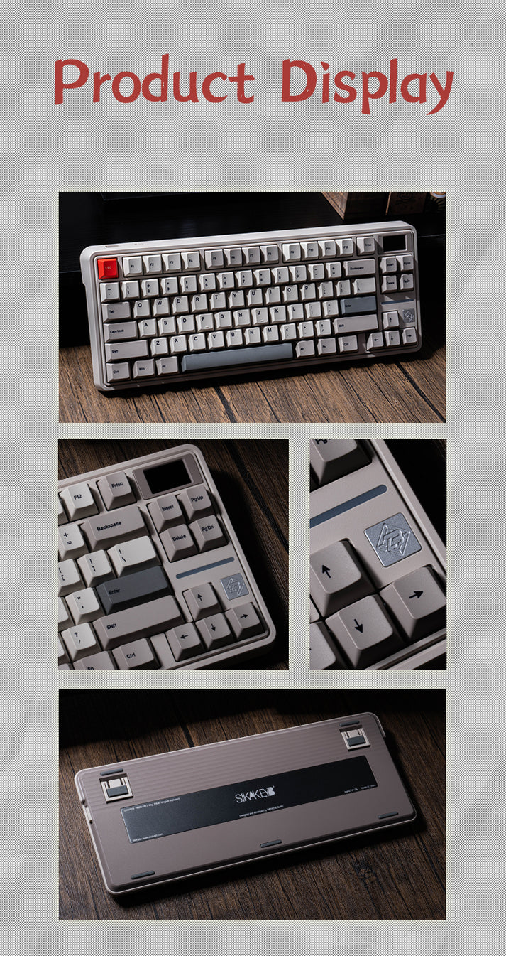 Sikakeyb Castle HM80 82 Key 80% Magnetic Keyboard – FineMax Gears